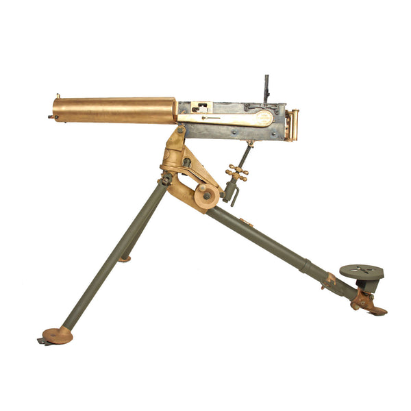 Original German 1898 DWM Maxim Argentina Contract Display Machine Gun ...