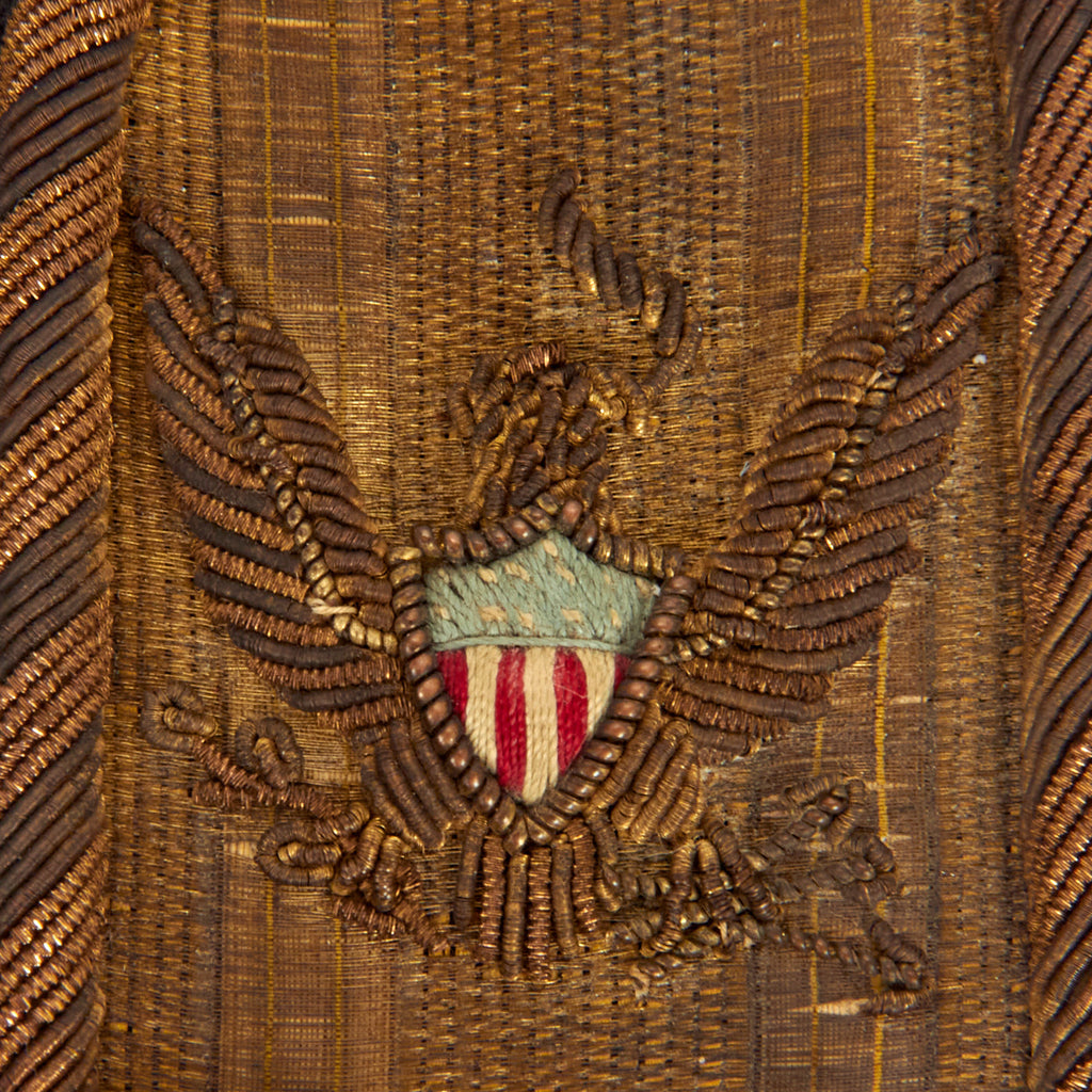 Original U.S. Indian Wars Army Signal Corps Officer’s Beaver Pelt Chap ...