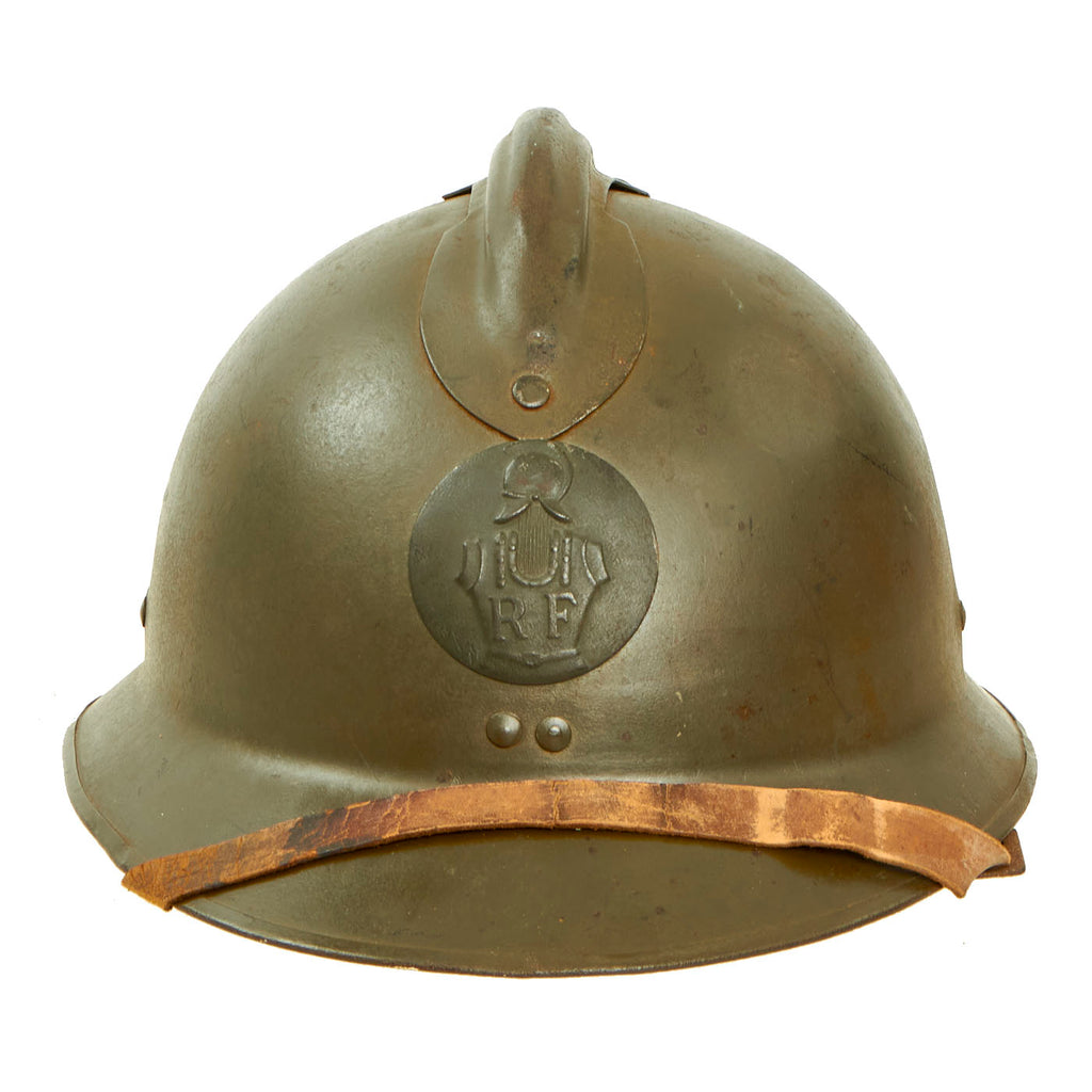 Original French WWII M26 Adrian Helmet for Engineer Troops ...