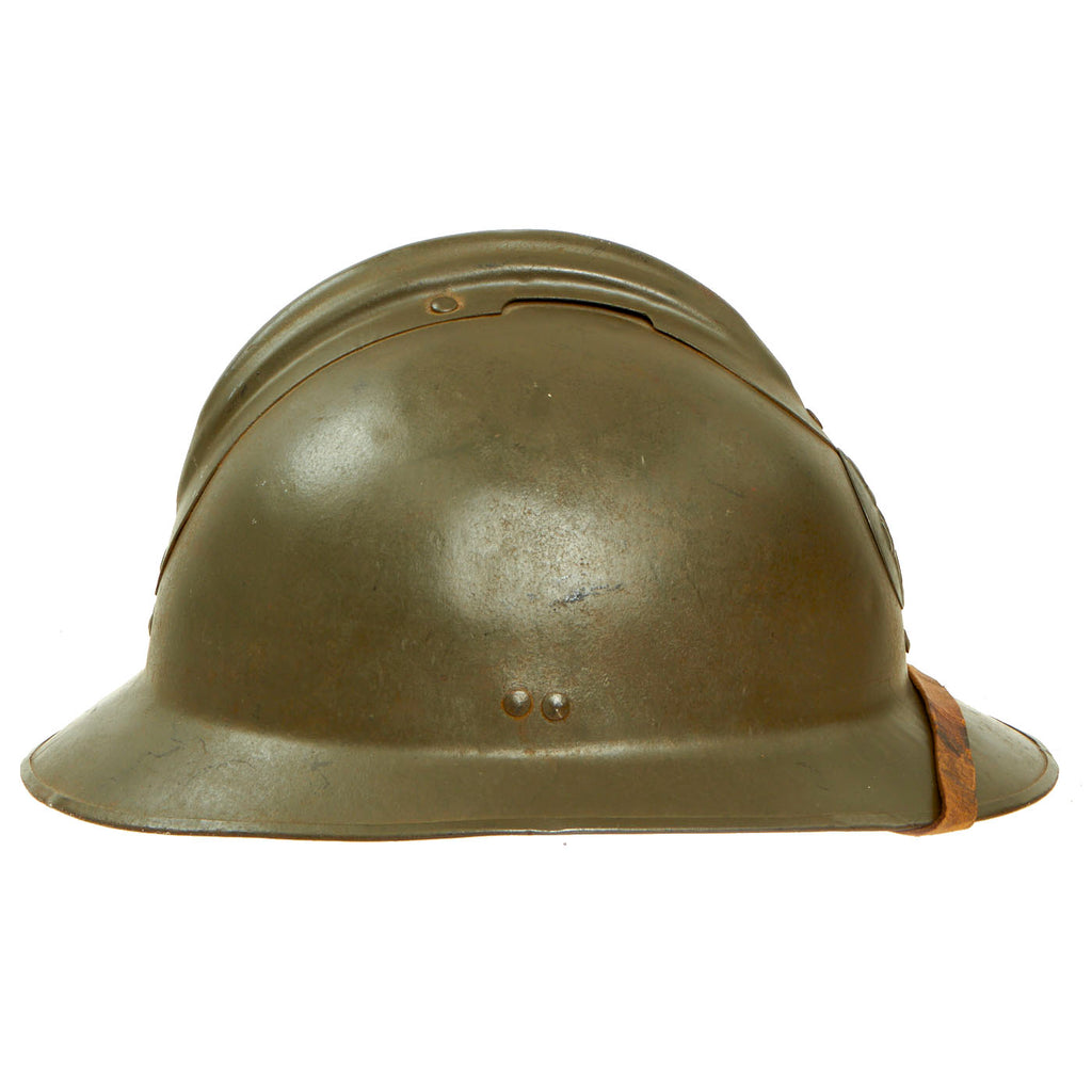 Original French WWII M26 Adrian Helmet for Engineer Troops ...