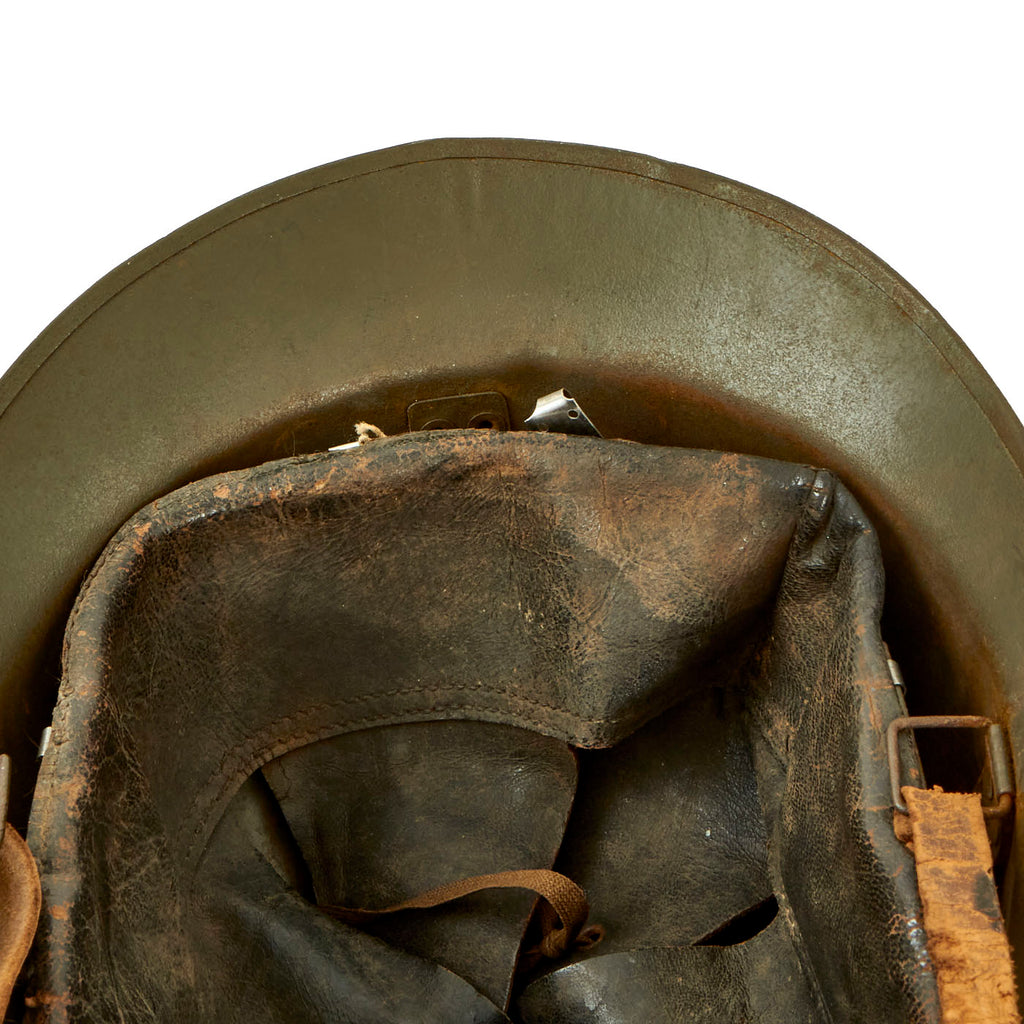 Original French WWII M26 Adrian Helmet for Engineer Troops ...