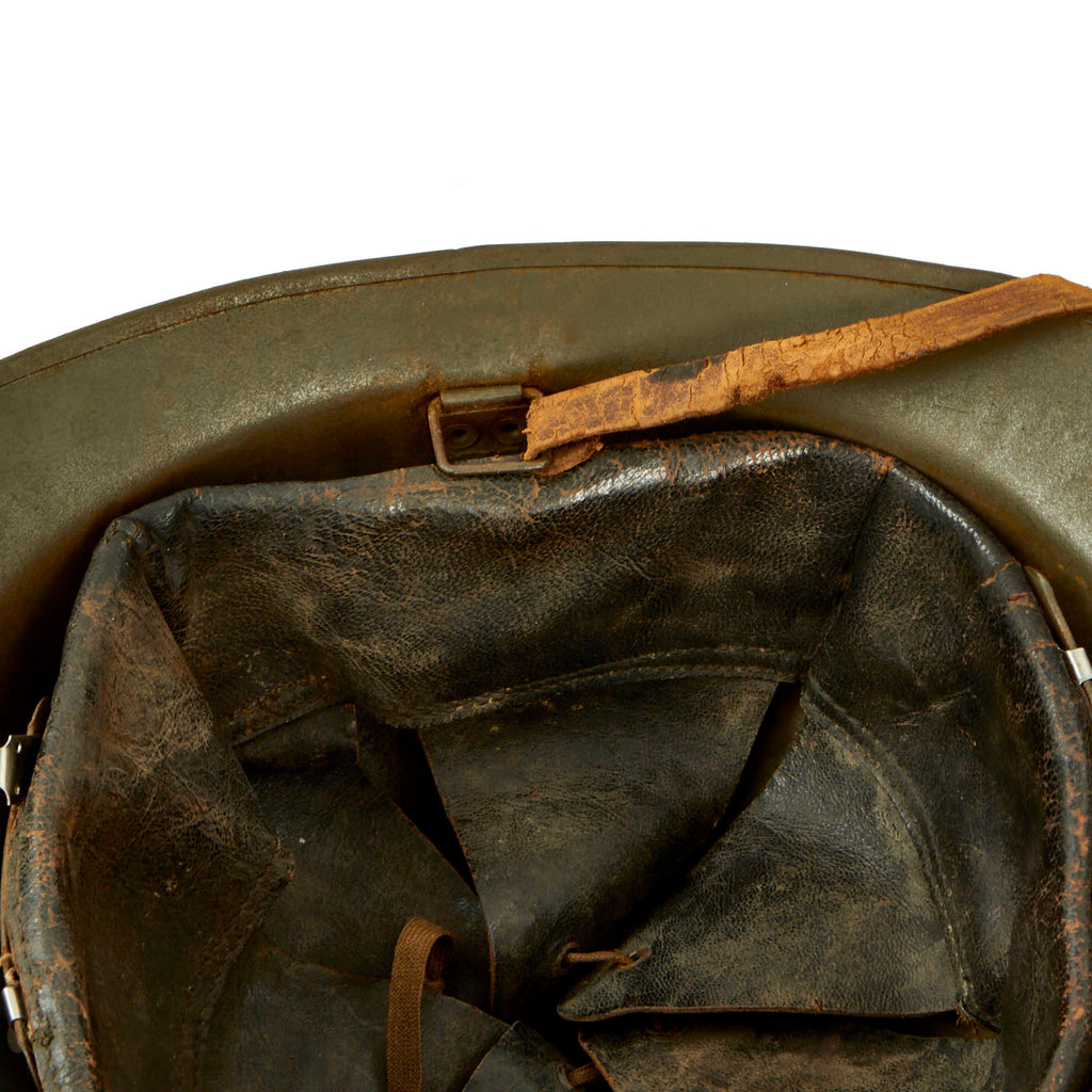Original French WWII M26 Adrian Helmet for Engineer Troops ...