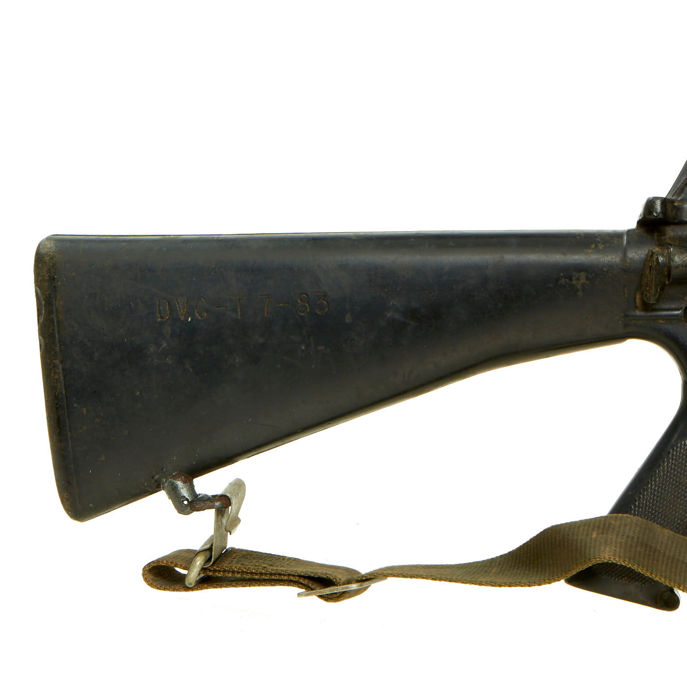 Original U.S. Colt M16A1 AR-15 Rubber Duck Molded Training Rifle marke ...