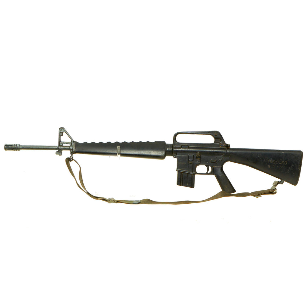 Original U.S. Colt M16A1 AR-15 Rubber Duck Molded Training Rifle marke ...