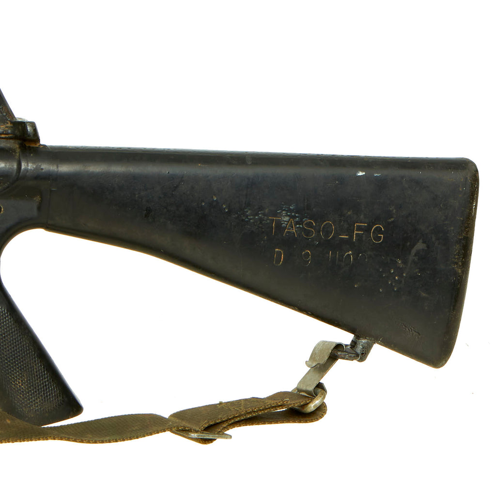 Original U.S. Colt M16A1 AR-15 Rubber Duck Molded Training Rifle marke ...