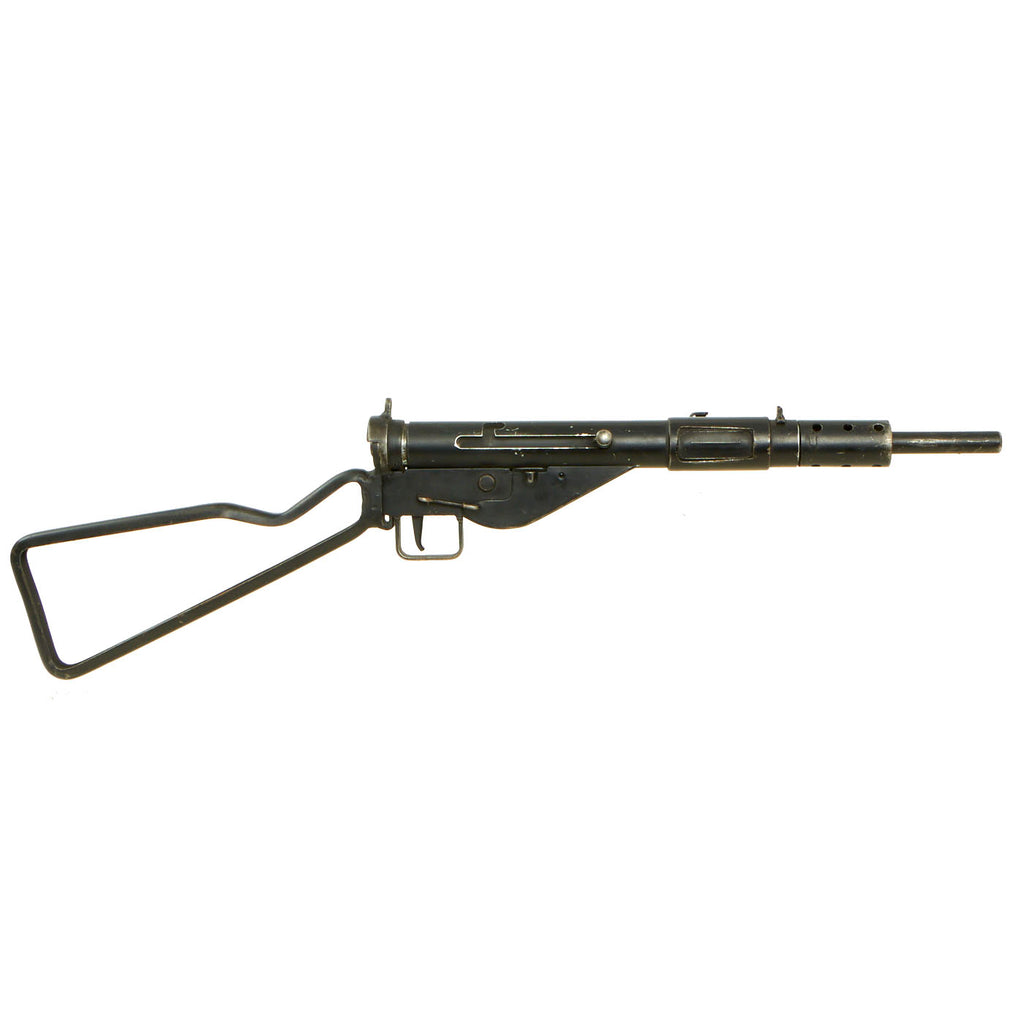 Original British WWII Sten MkII Early Loop Stock Display Submachine Gu ...