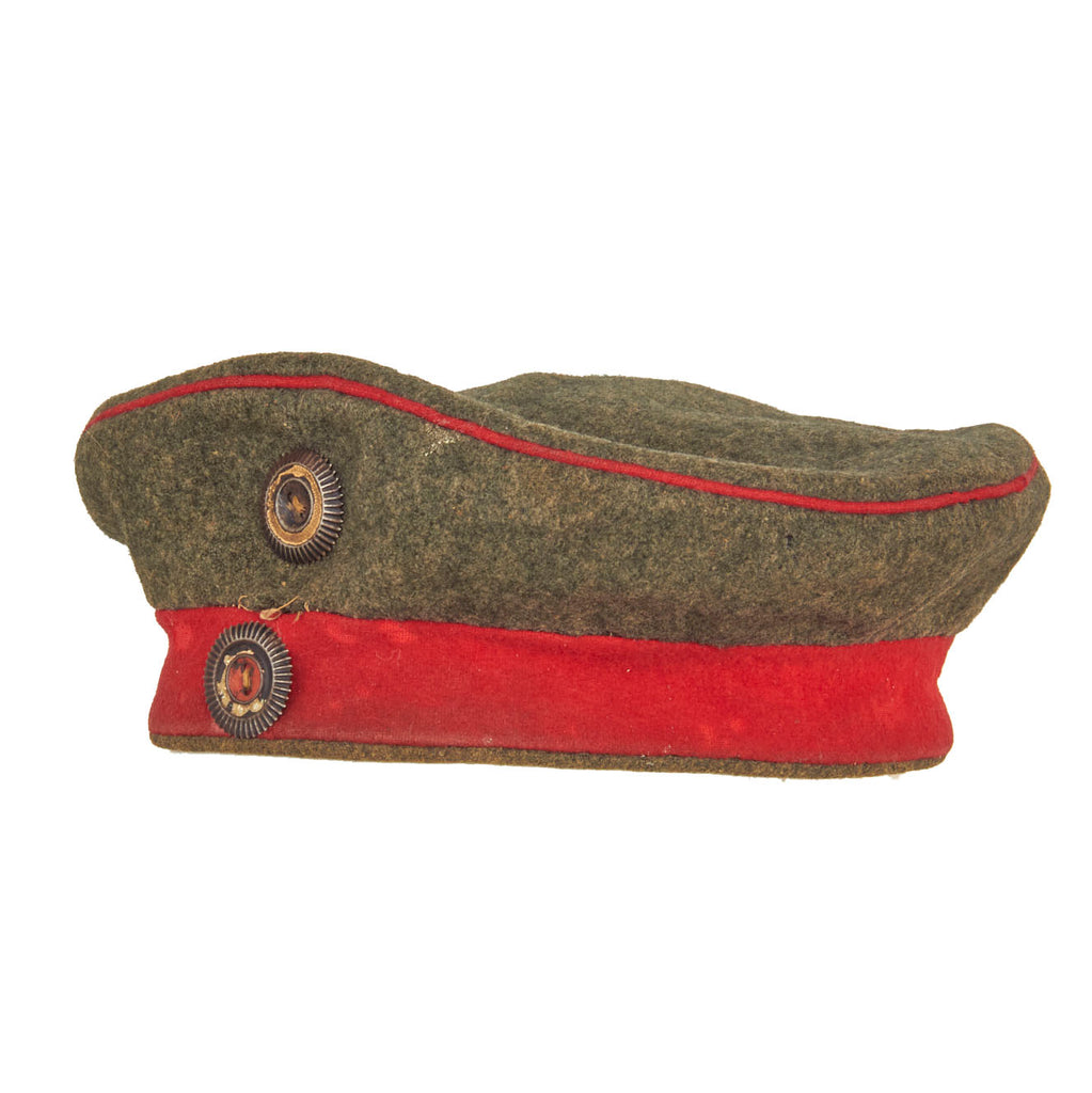 Original Imperial German WWI M1907 Feldmütze Field Cap with Prussian C ...