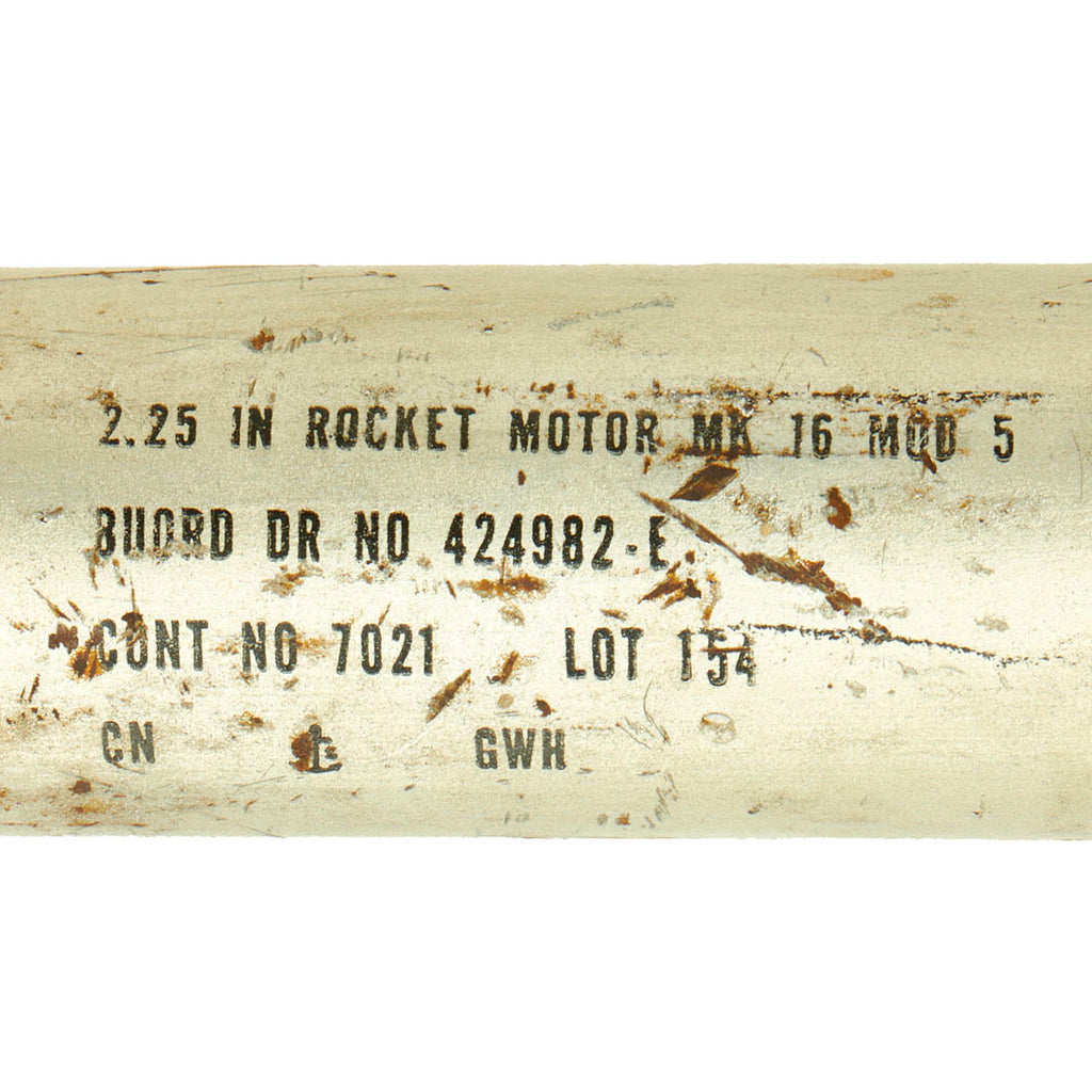 Original U.S. Korean War Sub-Caliber 2.25” Aircraft Rocket Trainer - I ...