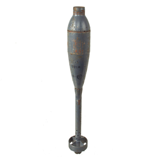Original Soviet Cold War Era Inert 82mm BK-881 Projected Recoilless Ri ...