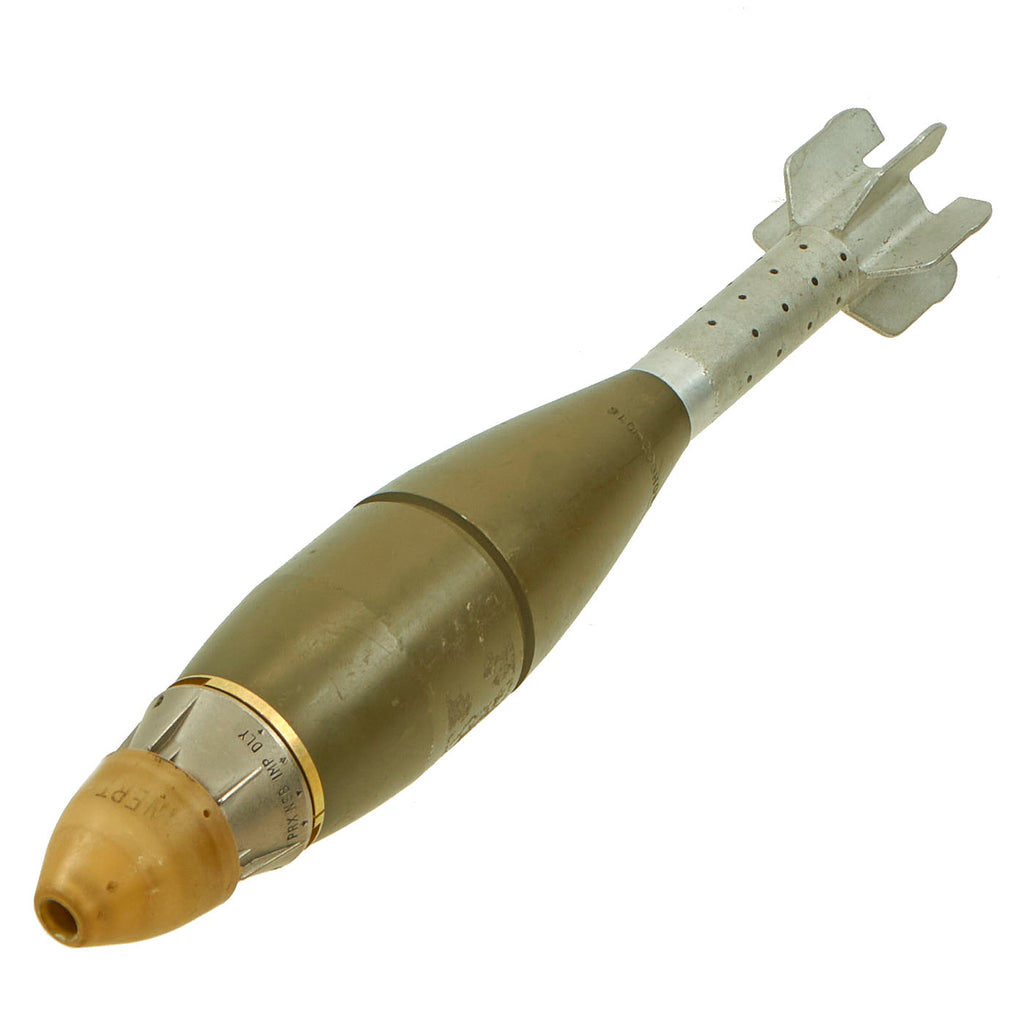 Original U.S. Global War on Terror Inert M720 60mm Mortar Round With M ...