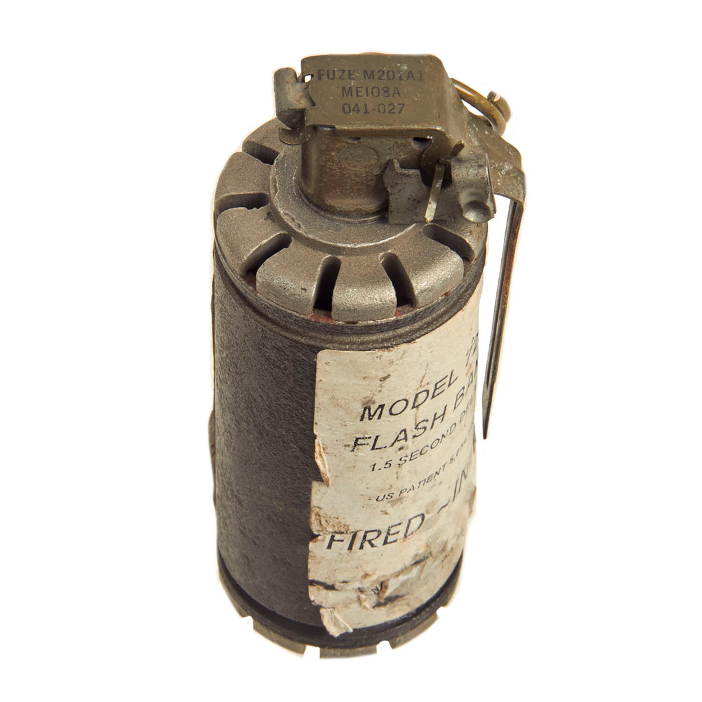 Original U.S. Issue Model 7290 Flash Bang Inert Training Stun Grenade ...