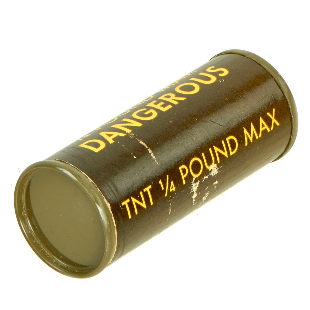 Original Vietnam War Era U.S. High Explosive TNT 1/4 Pound Stick - Ine ...
