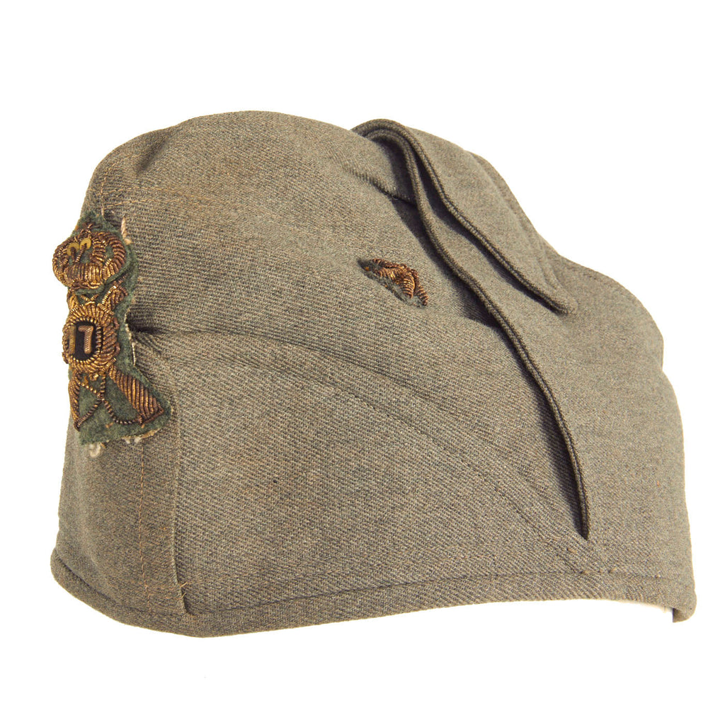 Original WWII Italian General s Bustina Field Cap - 77th Infantry ...