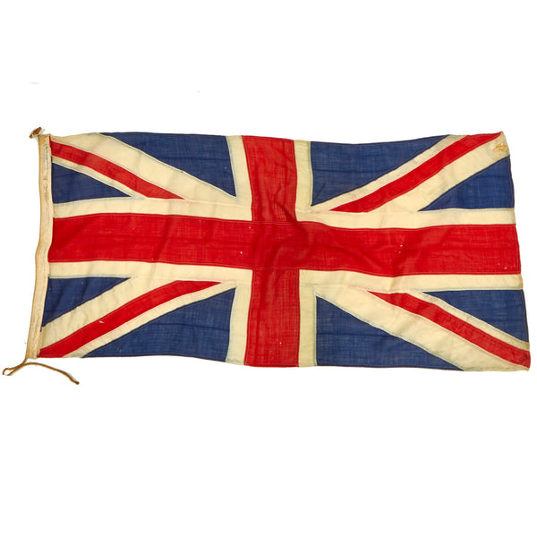 Original Pre-WWII British Union Jack Manufactured by Merchant's Awning ...