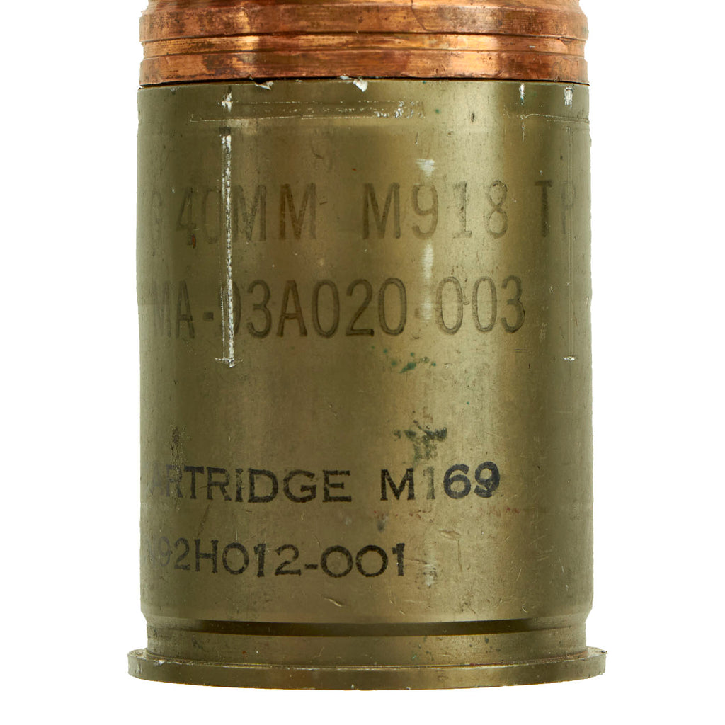 Original U.S. INERT M385A1 Training Practice Round For The Mk. 19 & M7 ...