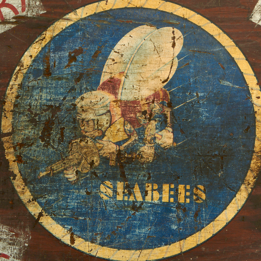 Original U.S. WWII SEABEES Hand Painted Camp Peary and Camp Parks Hawa ...