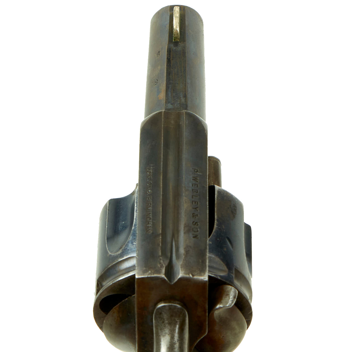 Original British P. Webley & Son Metropolitan Police Revolver in .450 ...