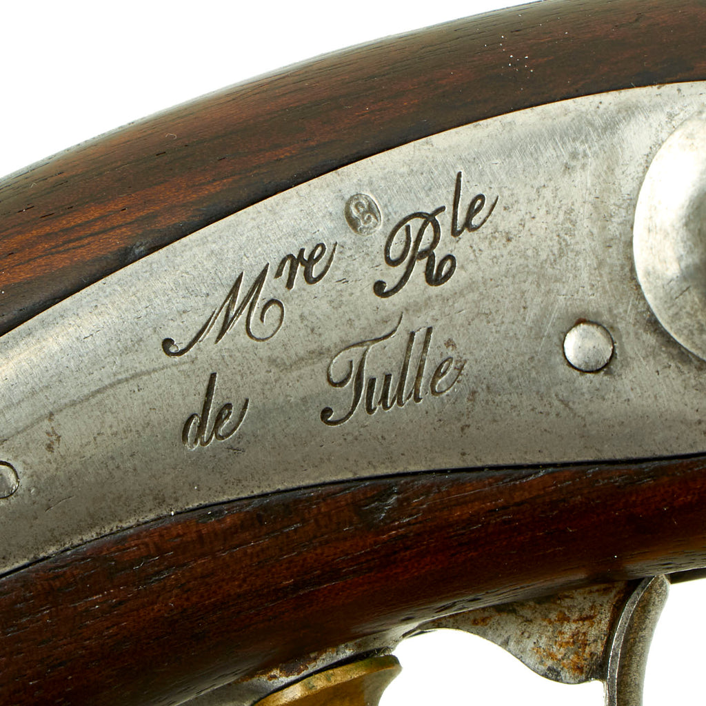 Original French Modèle 1837 Navy Percussion Pistol made at Tulle Arsen ...