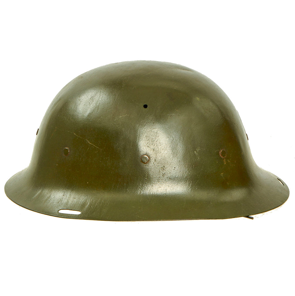 Original Netherlands WWI Rare Dutch M16 Helmet In Original Configurati ...