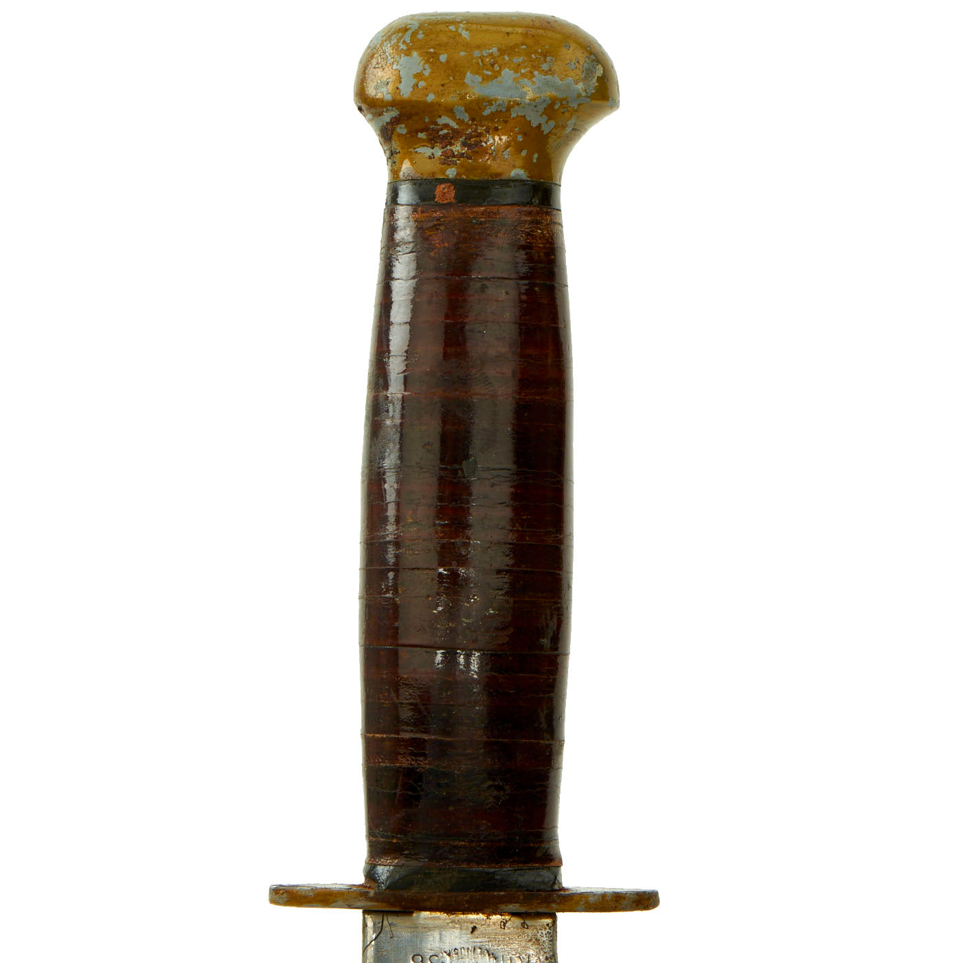 Original U.S. WWII PAL RH-36 MkII-Style Fighting Knife with Leather Be ...