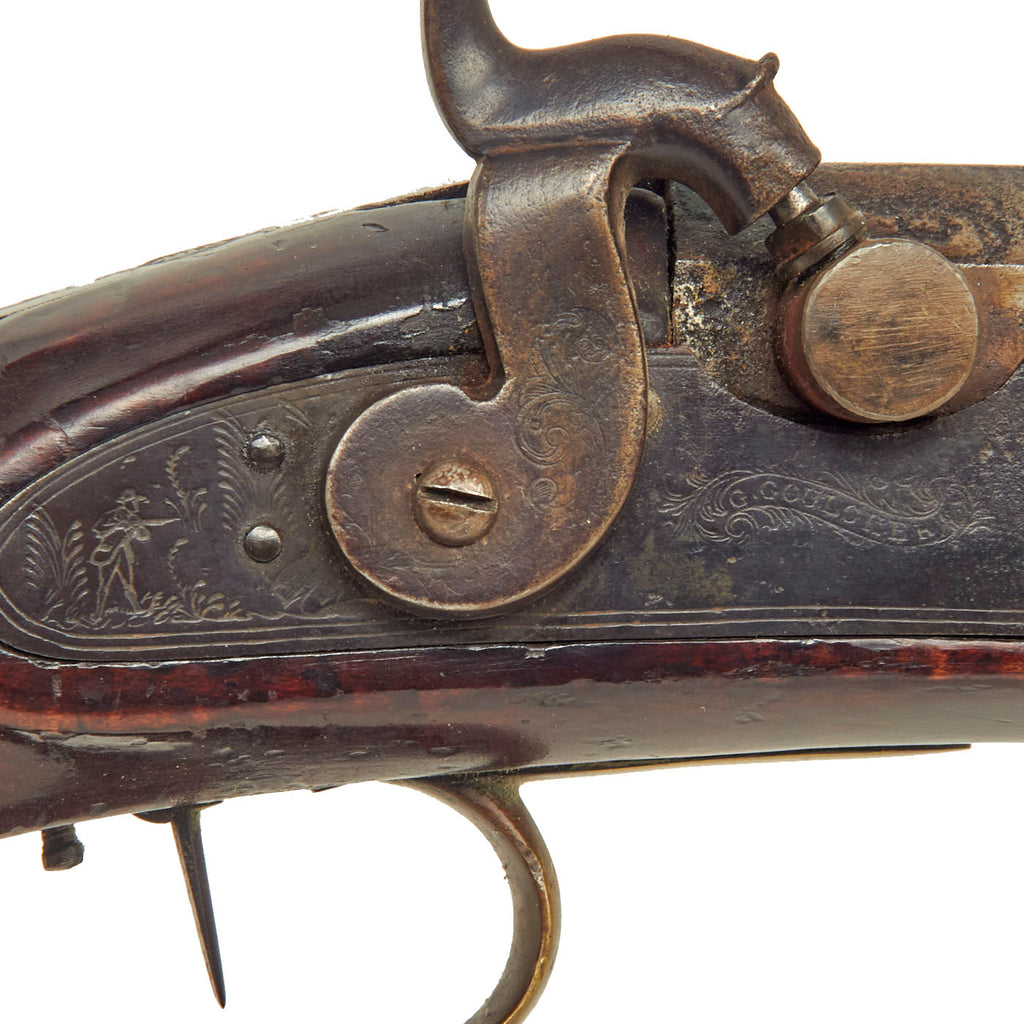 Original U.S. Civil War Era Percussion Target Rifle with Set Trigger ...