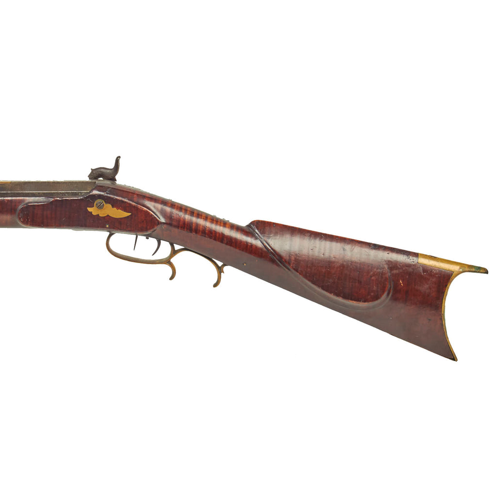 Original U.S. Civil War Era Percussion Target Rifle with Set Trigger ...