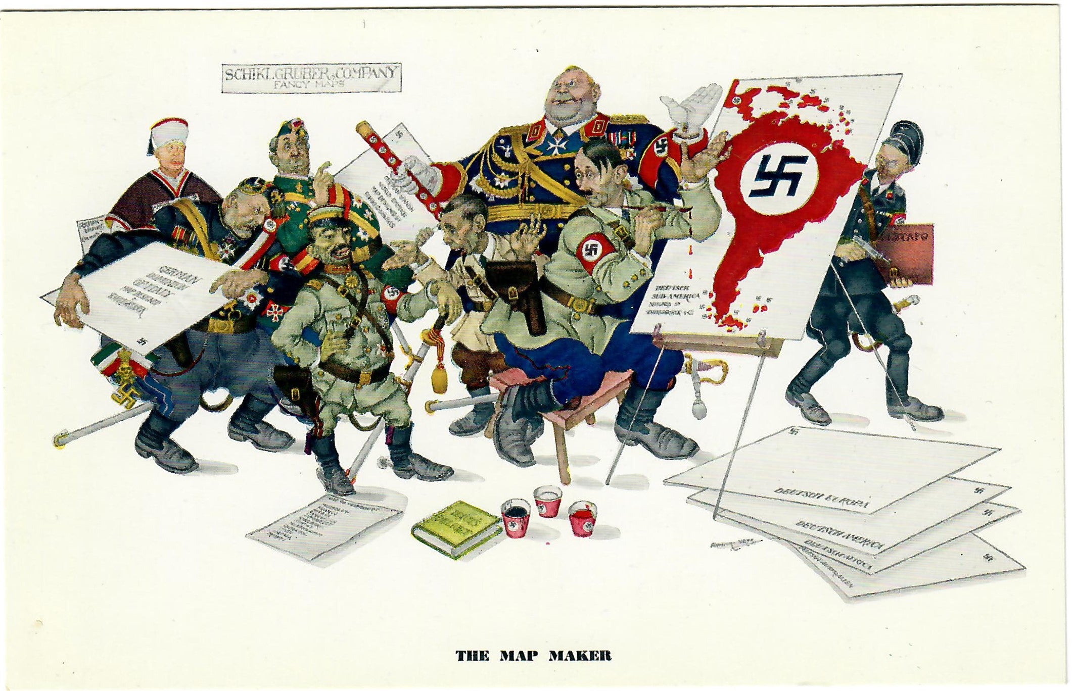 Wwii Political Cartoons