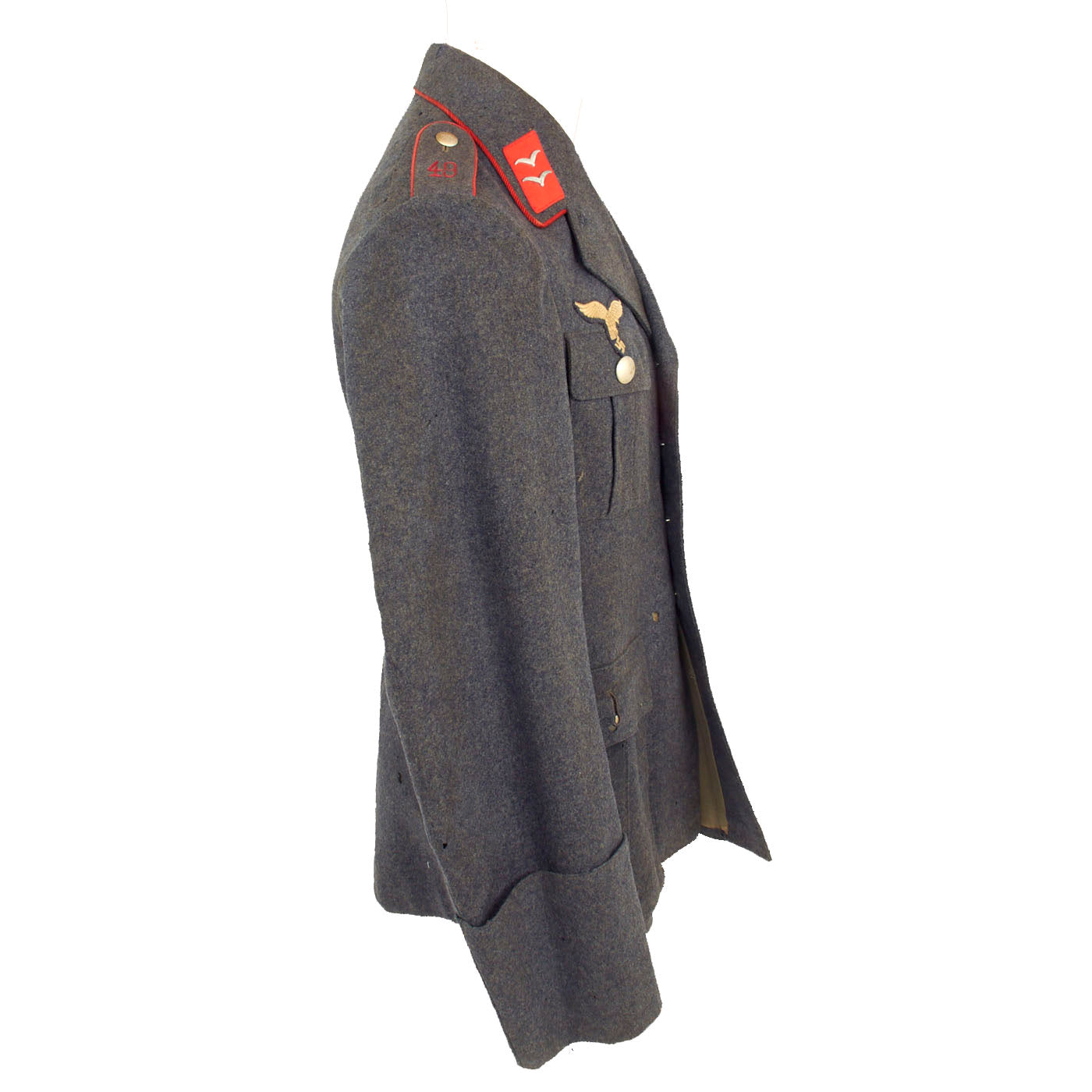 Original German WWII Named Luftwaffe 49th Flak Artillery Regiment Kano ...