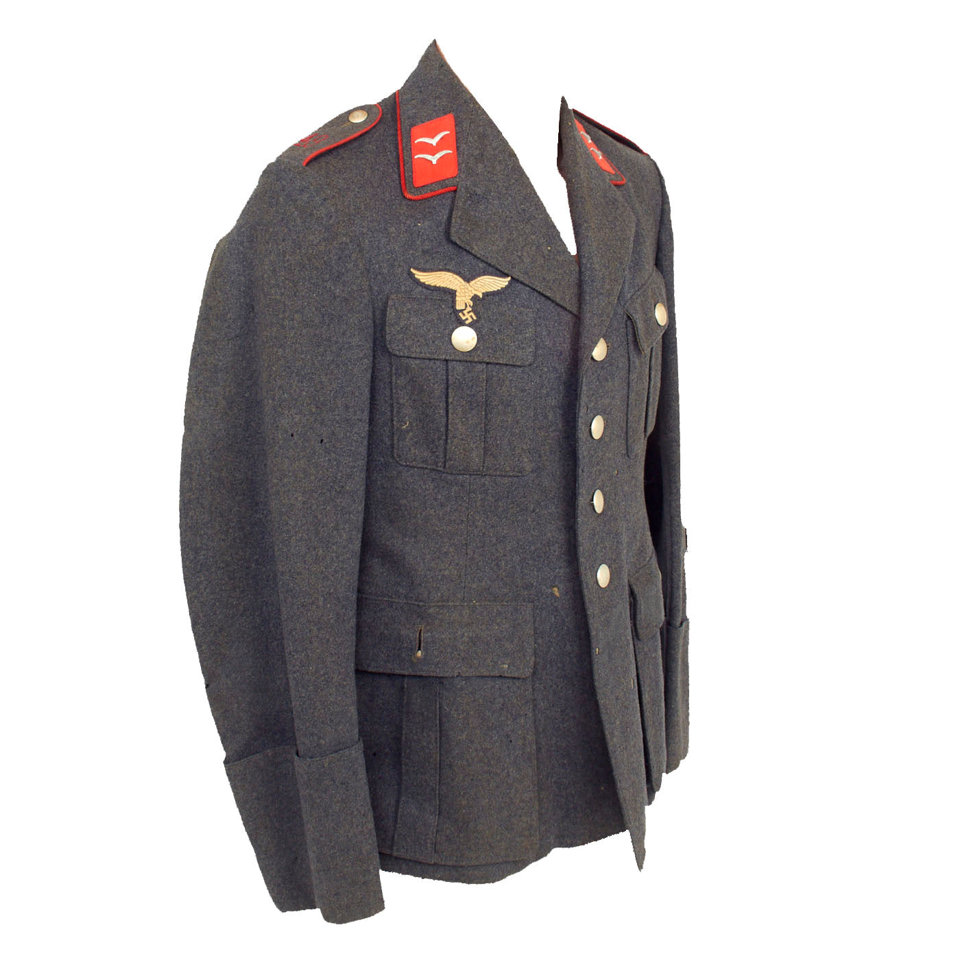 Original German WWII Named Luftwaffe 49th Flak Artillery Regiment Kano ...