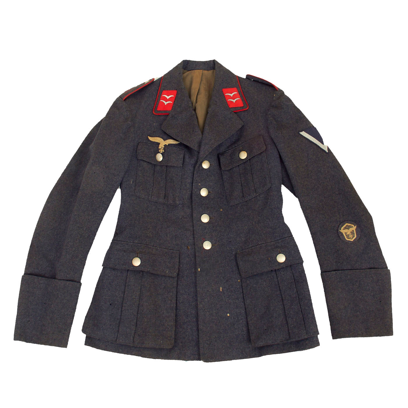 Original German WWII Named Luftwaffe 49th Flak Artillery Regiment Kano ...