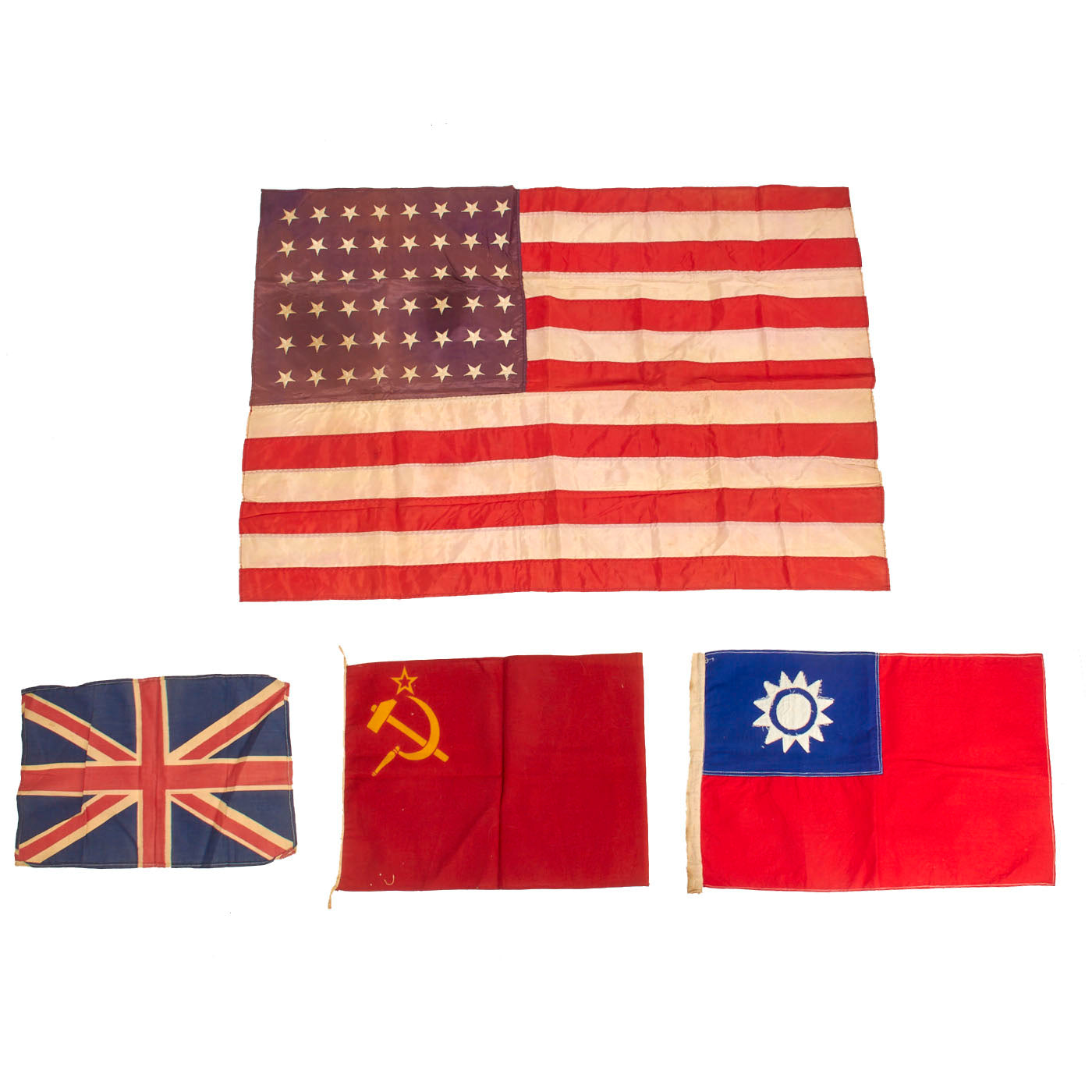 Ww2 Allied Flags Original U S WWII Homefront Allied Flags Victory Ww2 Allied Flags Original U S WWII Homefront Allied Flags Victory