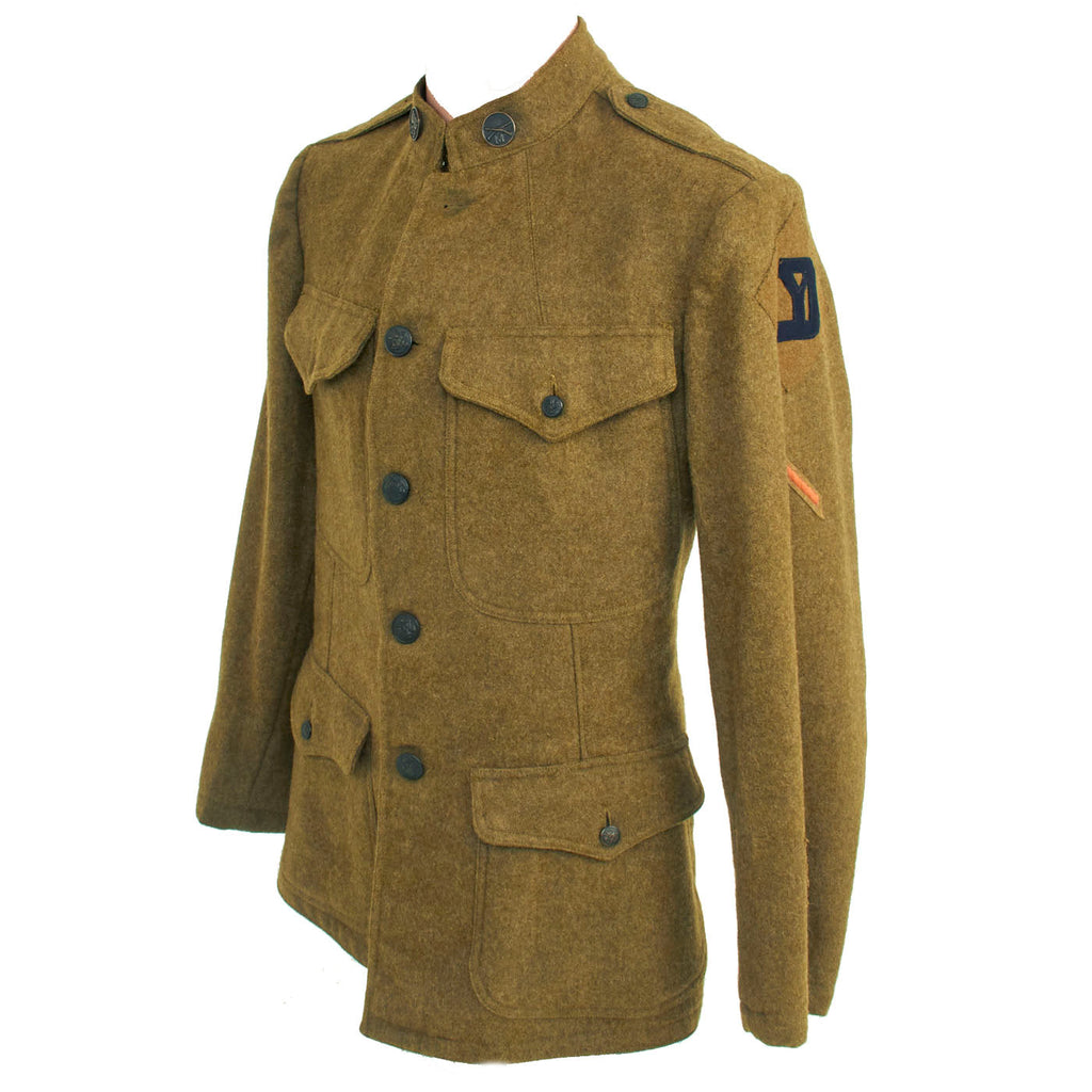 Original U.S. WWI 26th Infantry Division Named Uniform Set With Docume ...