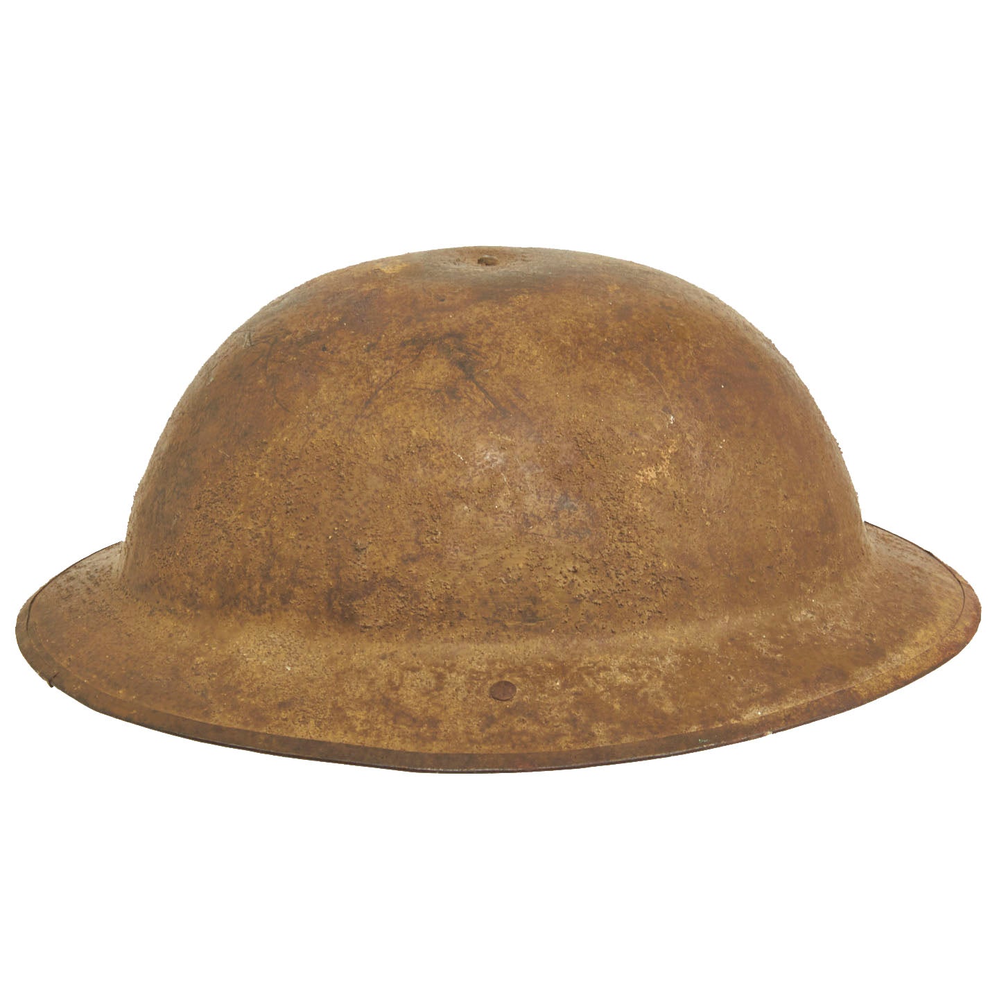 Original British WWI Mk 1 Brodie Helmet by Hutton & Sons Ltd of Sheffi ...