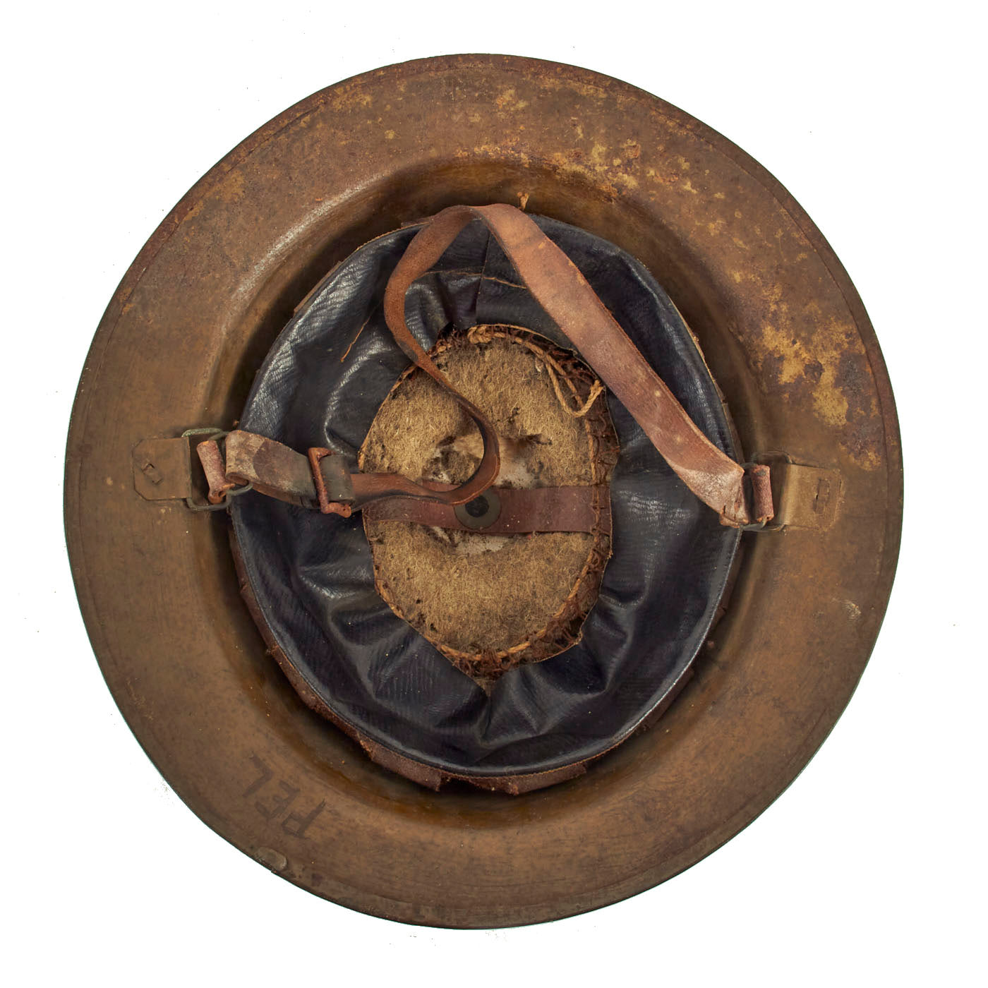 Original British WWI Mk 1 Brodie Helmet by Hutton & Sons Ltd of Sheffi ...