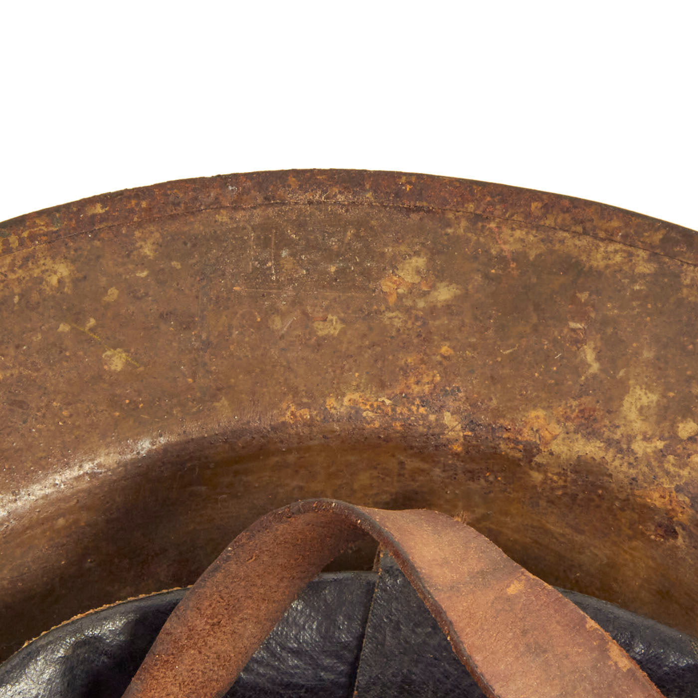 Original British WWI Mk 1 Brodie Helmet by Hutton & Sons Ltd of Sheffi ...