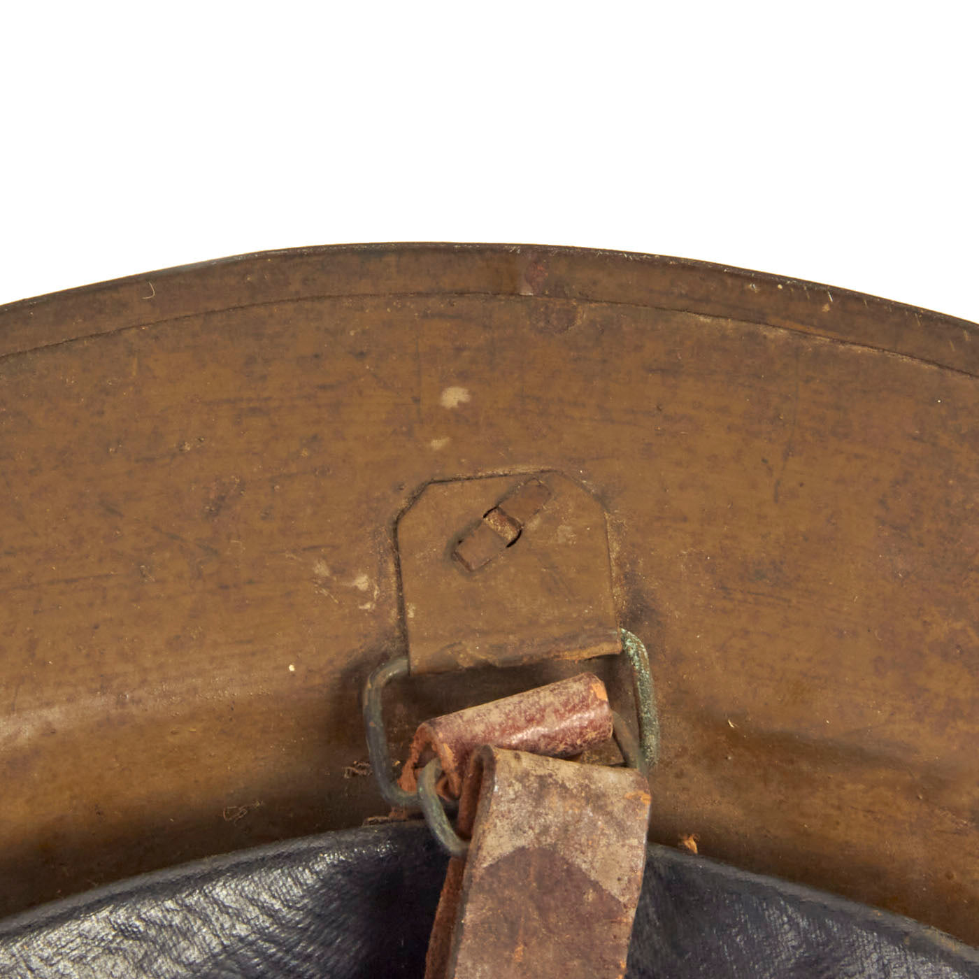 Original British WWI Mk 1 Brodie Helmet by Hutton & Sons Ltd of Sheffi ...