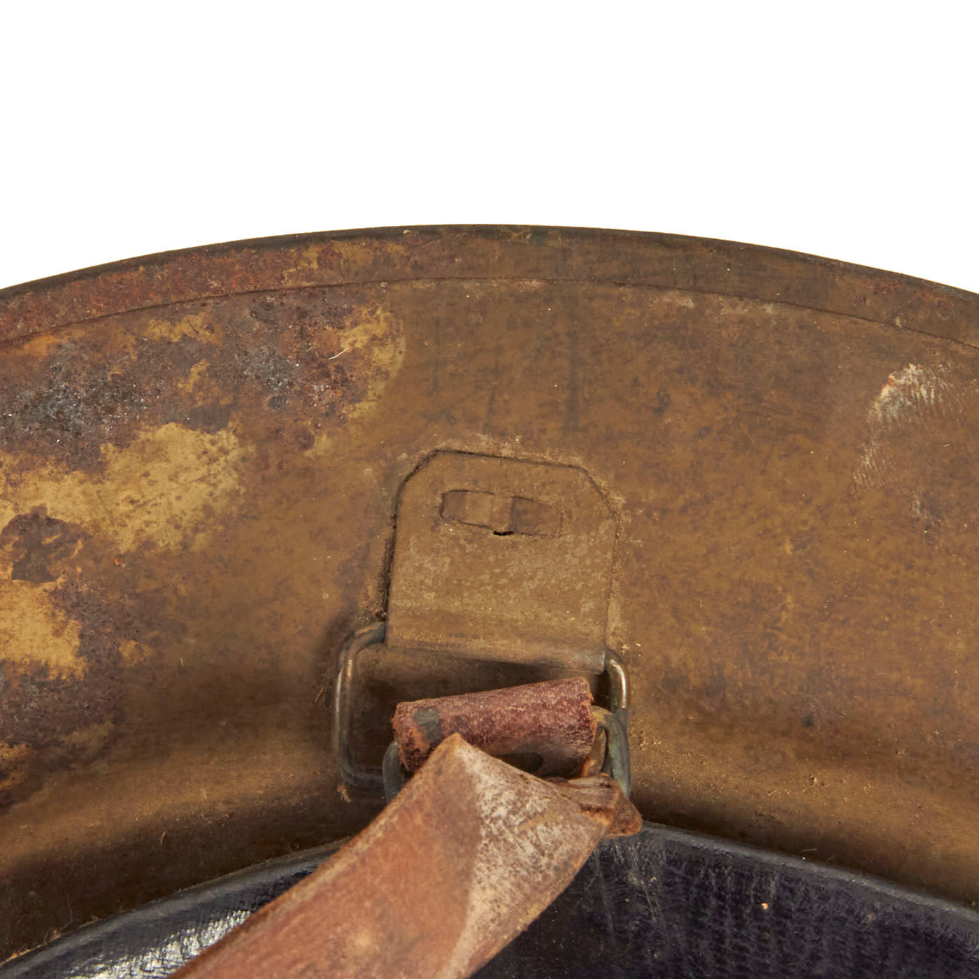 Original British WWI Mk 1 Brodie Helmet by Hutton & Sons Ltd of Sheffi ...