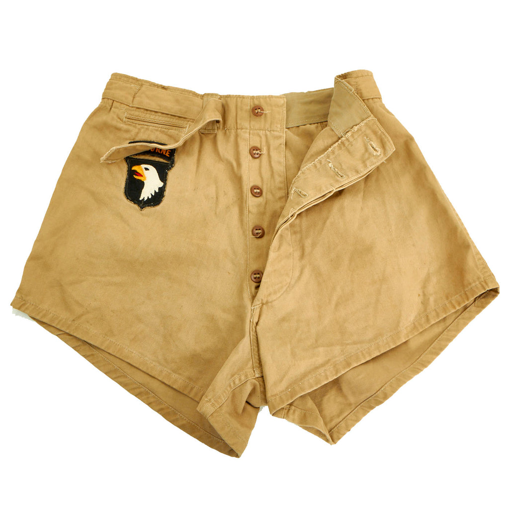Original U.S. WWII 101st Airborne Division Athletic Shorts - Size 30 ...