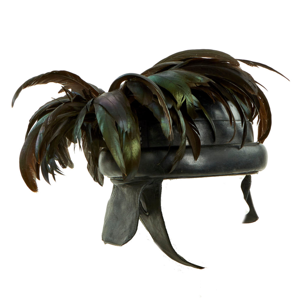 Original Italian WWII Bersaglieri Armored Division M35 Tanker Helmet W ...