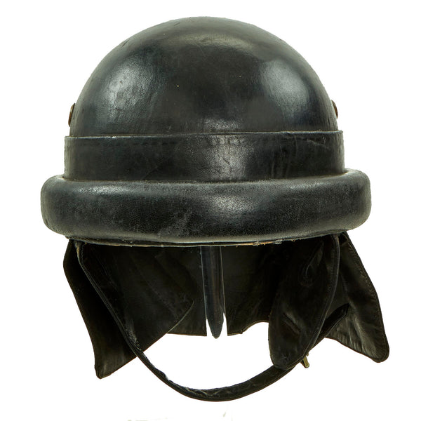 Original Italian WWII Armored Division M35 Tanker Helmet - Complete ...