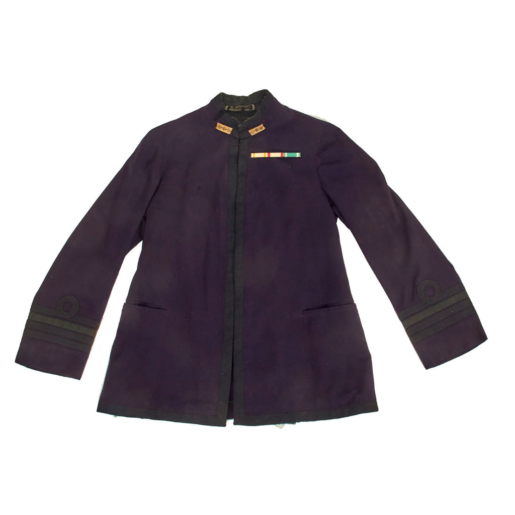 Original Japanese WWII Imperial Japanese Navy Kaigun-Daisa Captains Wi ...