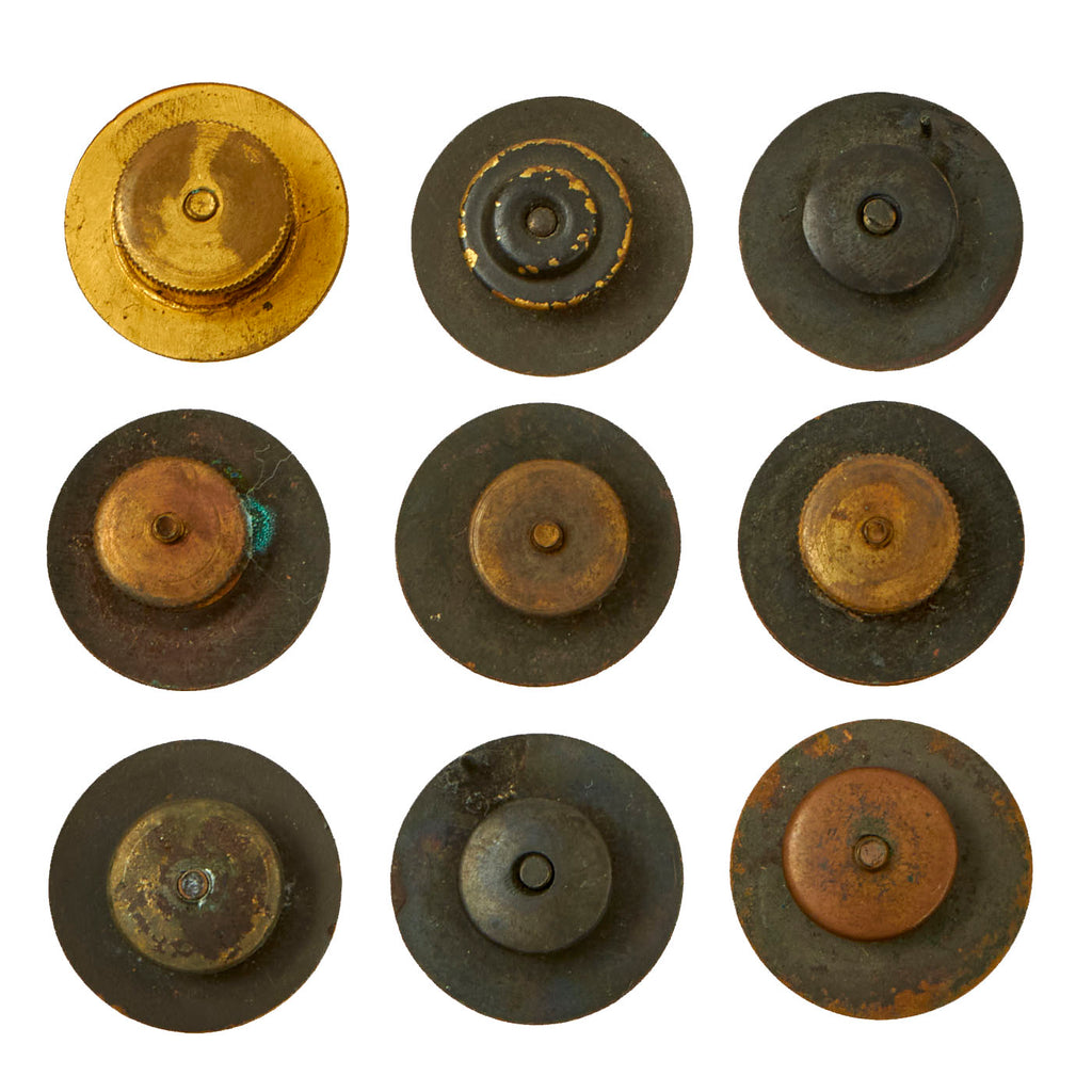 Original U.S. WWI to Post War Large US Army Type 1 & 2 Collar Discs an ...