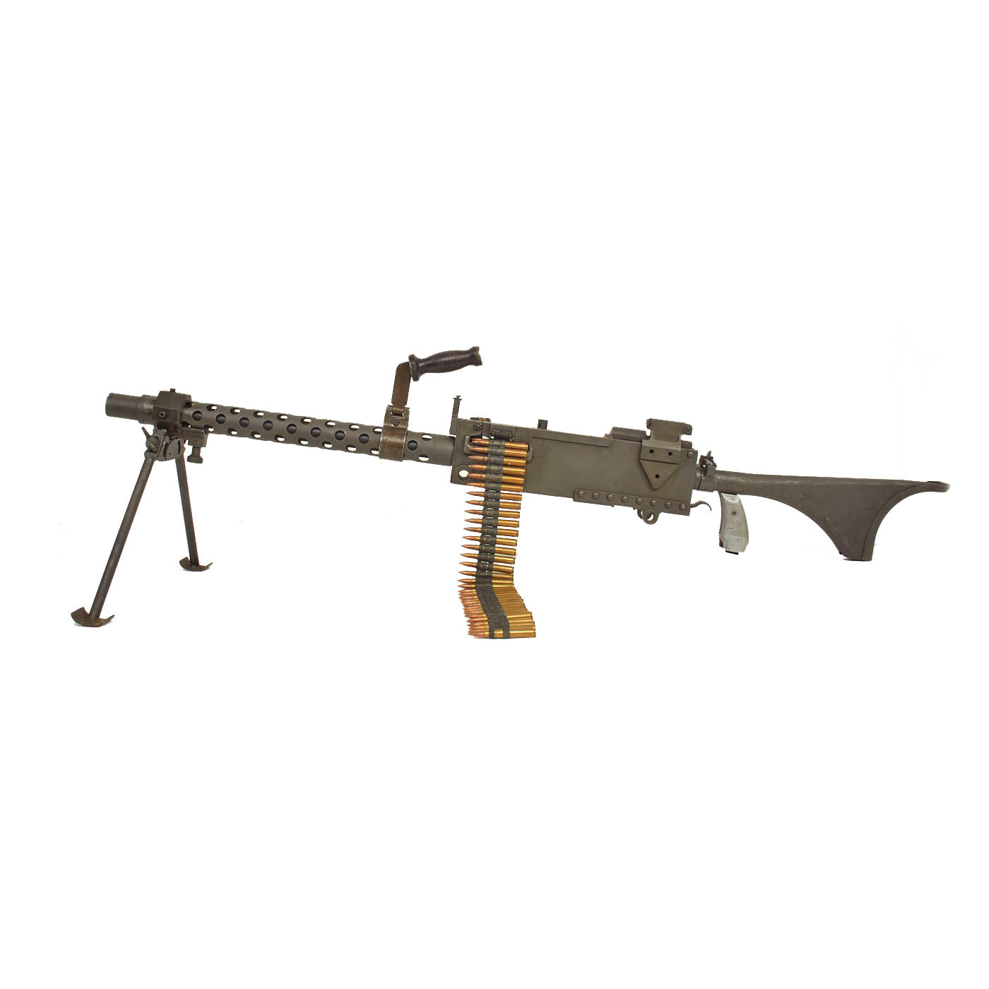 Original U.S. WWII Type Browning 1919A6 Display Machine Gun ...