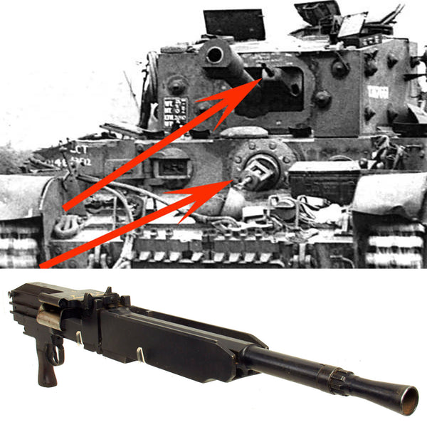 Original British BESA 7.92mm Mark III Display Machine Gun - As Used in ...
