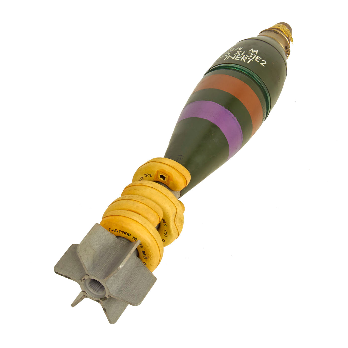 Original British WWII Ordnance SBML Two-Inch Mortar Inert Round - Dated ...