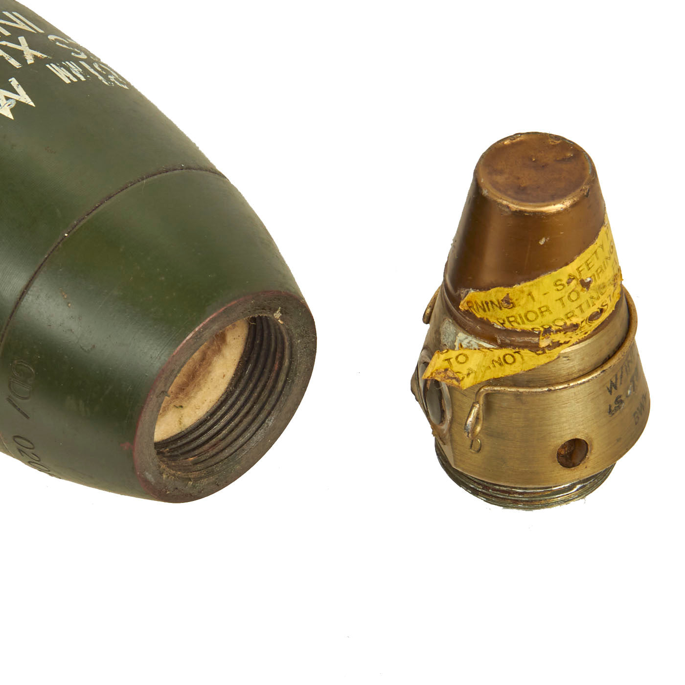 Original British WWII Ordnance SBML Two-Inch Mortar Inert Round - Dated ...