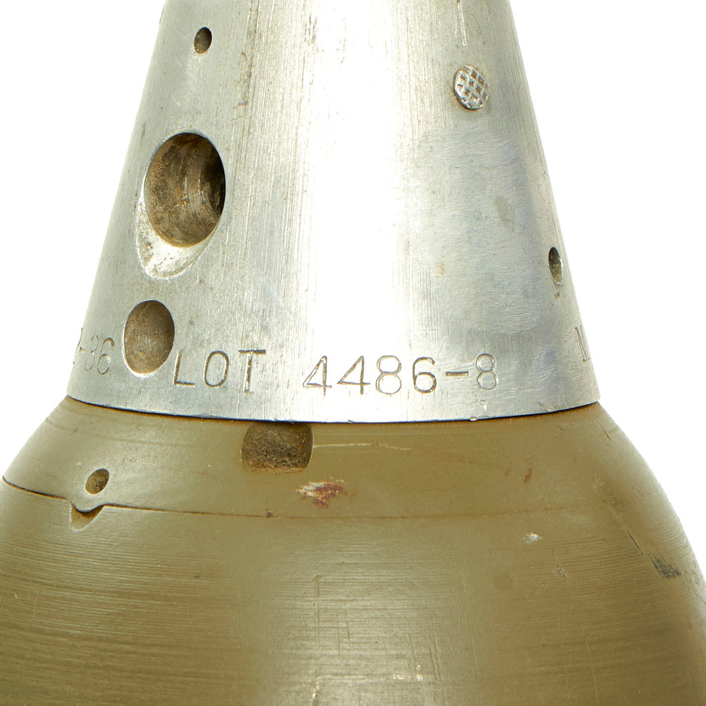 Original U.S. WWII Type Deactivated 81mm M43 Mortar Round With M45 Poi ...