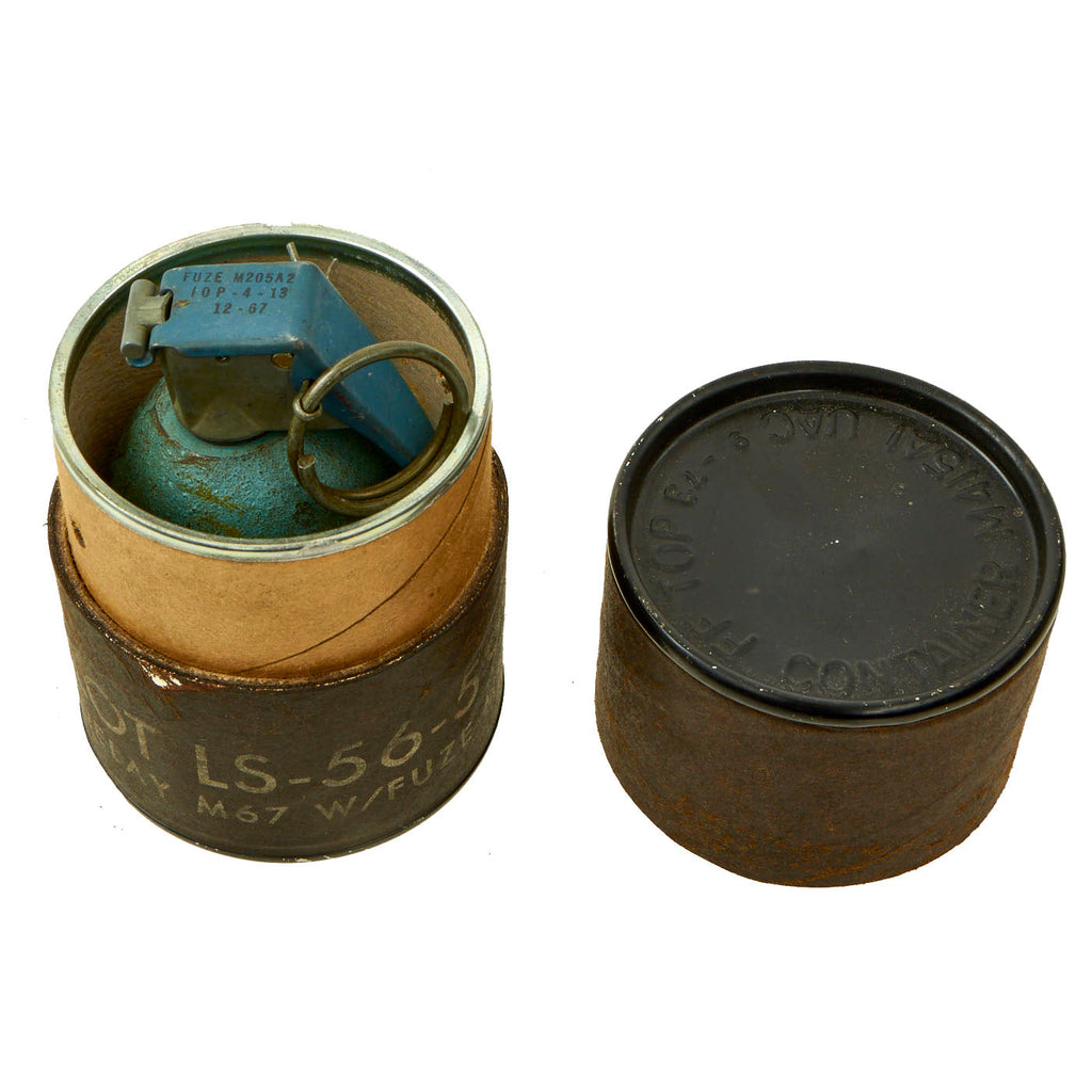 Original U.S. Vietnam War Inert M30 Practice Grenade With M205A2 Fuze ...