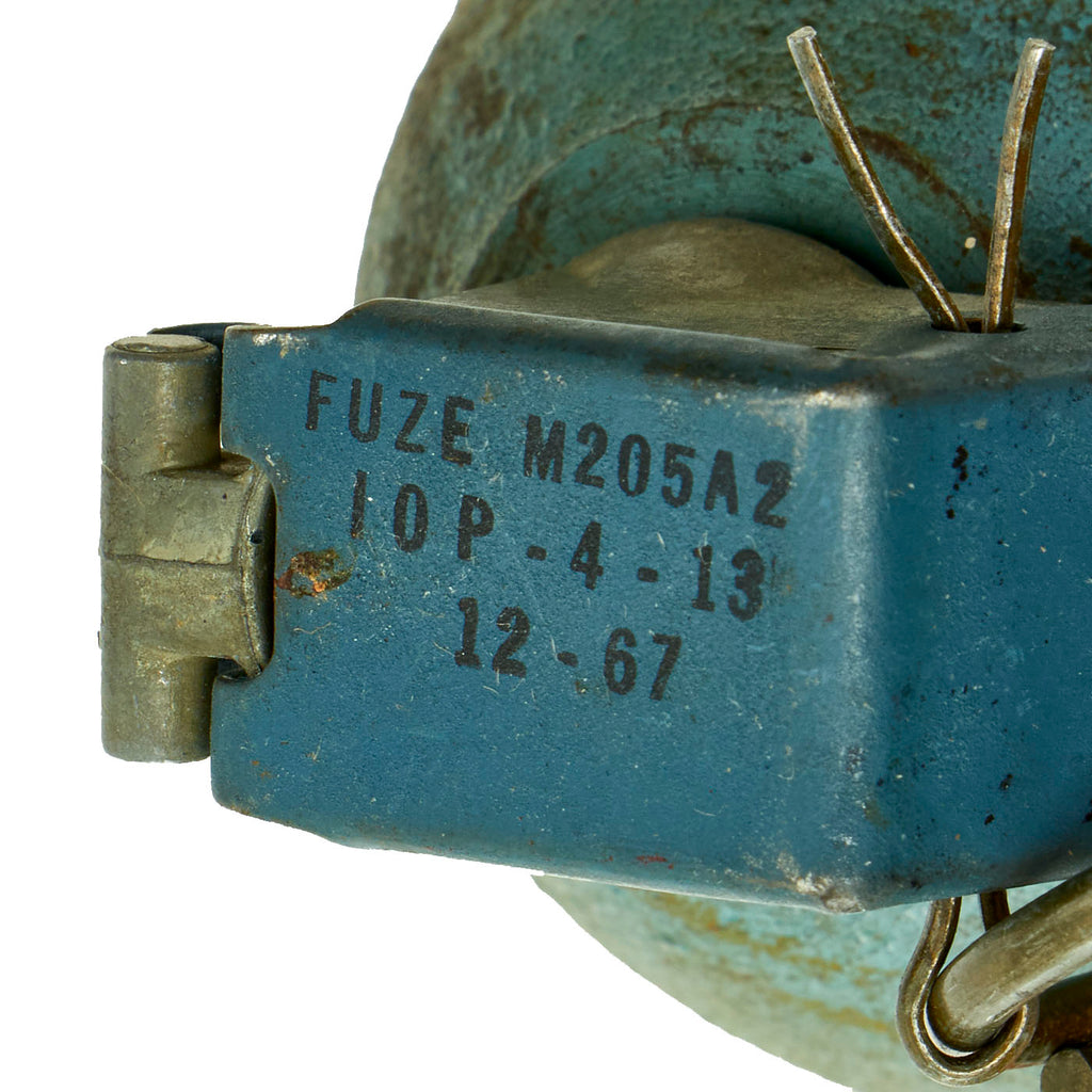 Original U.S. Vietnam War Inert M30 Practice Grenade With M205A2 Fuze ...