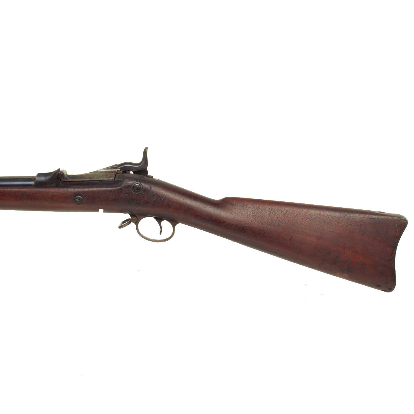 Original U.S. Springfield Trapdoor Model 1884 Round Rod Bayonet Rifle ...